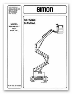 Simon Lift Manual Reference & Equipment Identification | Aerial Specialists