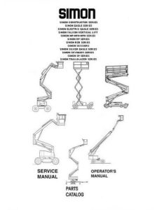 Simon Lift Manual Reference & Equipment Identification | Aerial Specialists